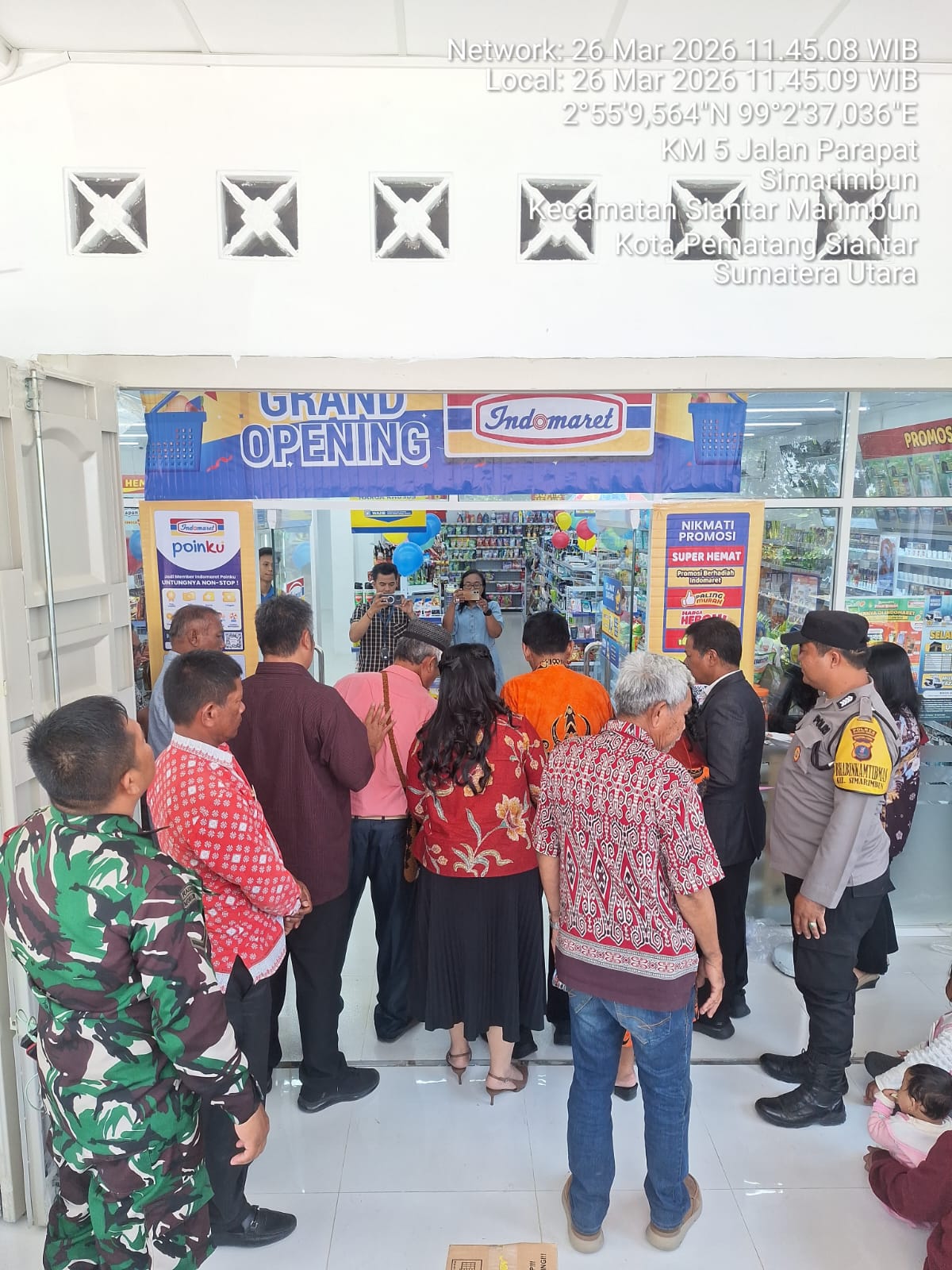 Grand Opening Indomaret Baru di Jalan Parapat Simarimbun Resmi Dibuka ...